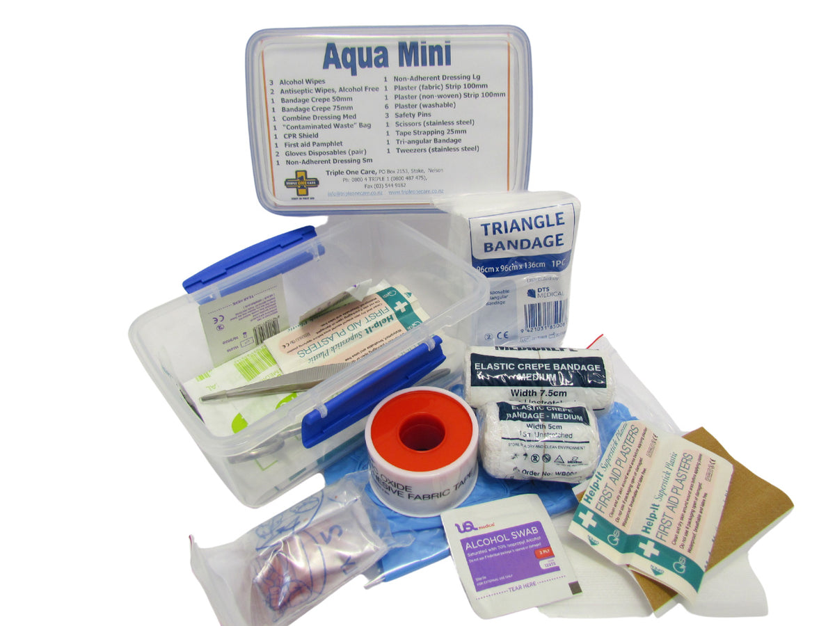 Our Auto Kit in waterproof casing — Triple One Care