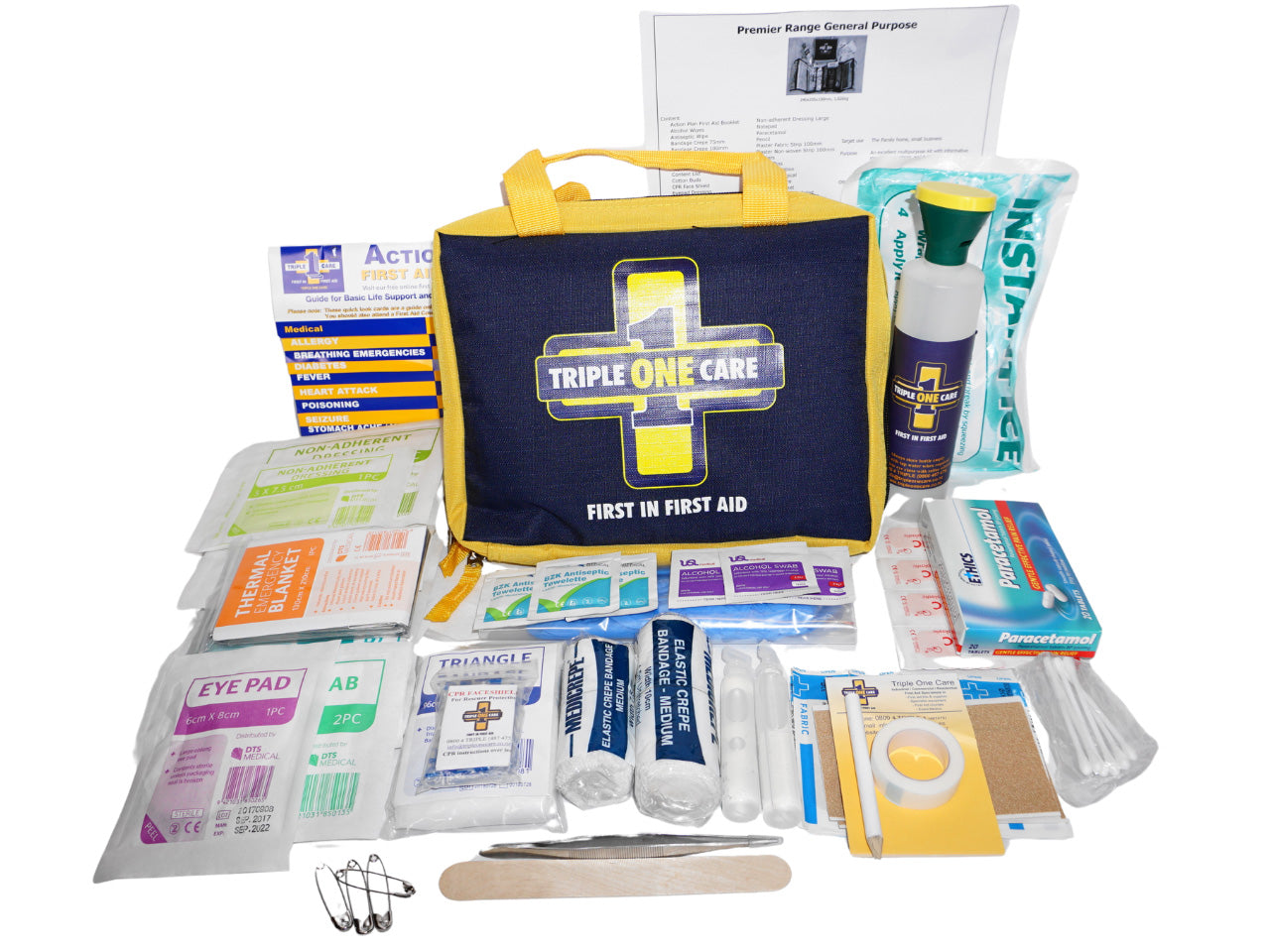 First in First Aid Kits & Supplies — Triple One Care